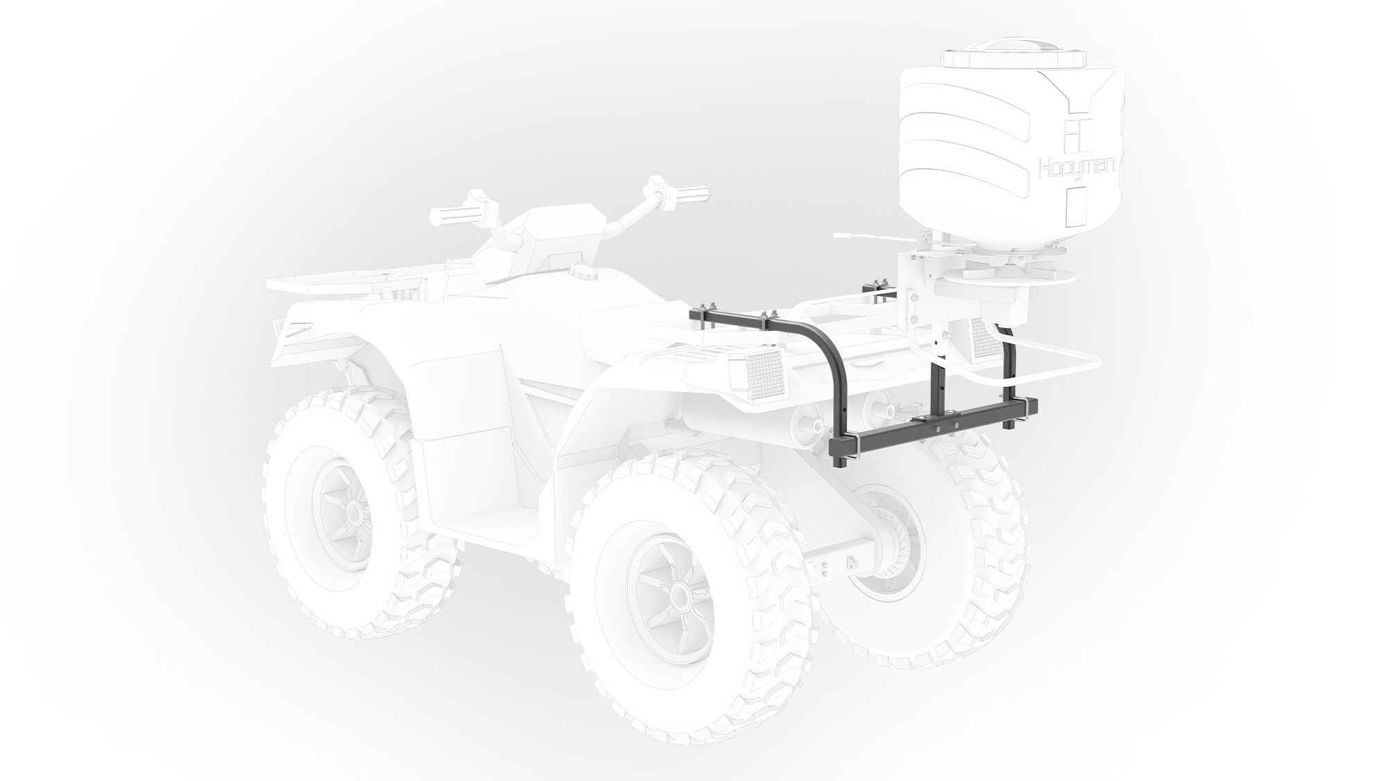 ATV Spreader Rack Mount | Hooyman